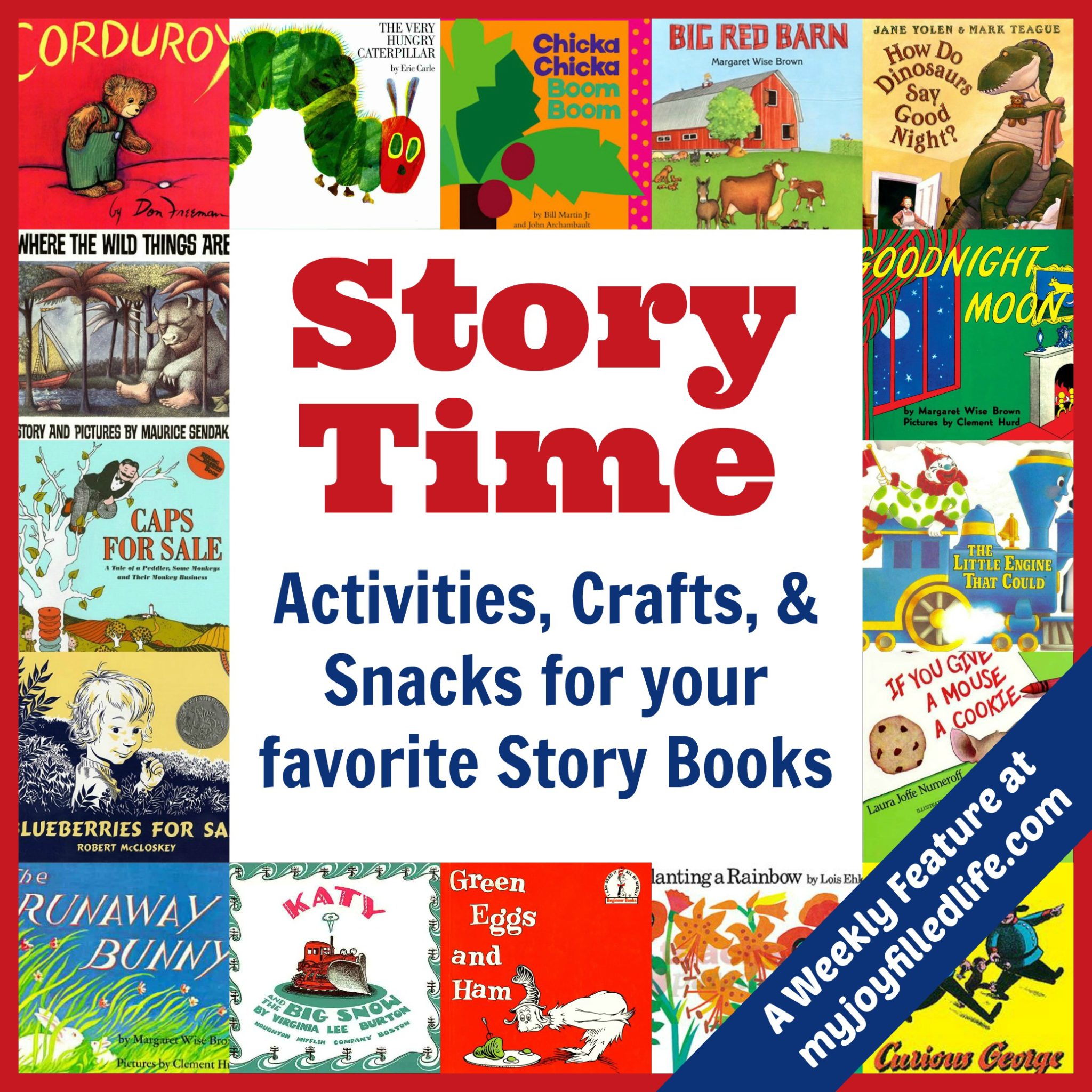 Story Time Activities My Joy Filled Life