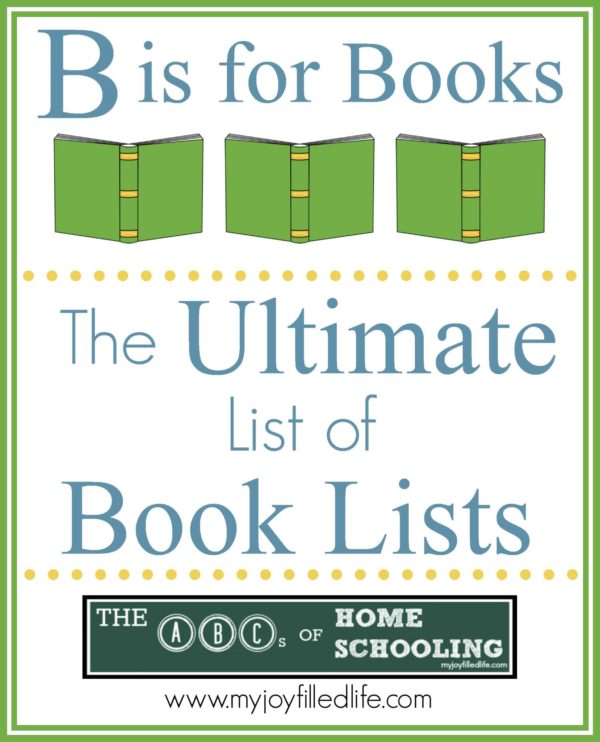 B is for Books - The Ultimate List of Book Lists {The ABCs of ...