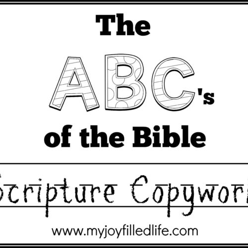 copywork Archives - My Joy-Filled Life