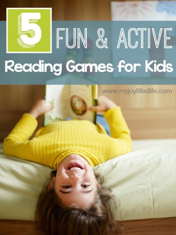 5 Fun and Active Reading Games for Kids - My Joy-Filled Life