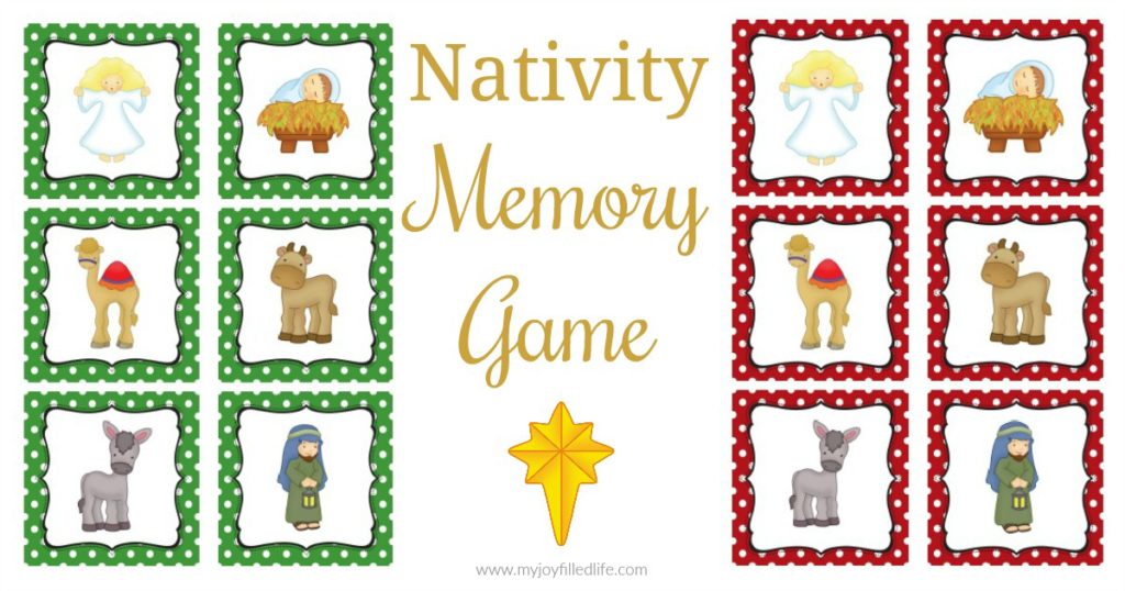 Nativity Memory Game FB - My Joy-Filled Life