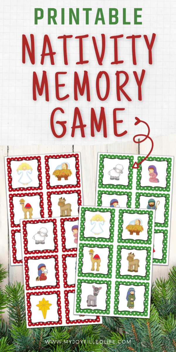 Nativity Memory Pin B - My Joy-Filled Life