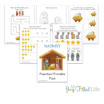 FREE Printable Nativity Preschool Pack - My Joy-Filled Life