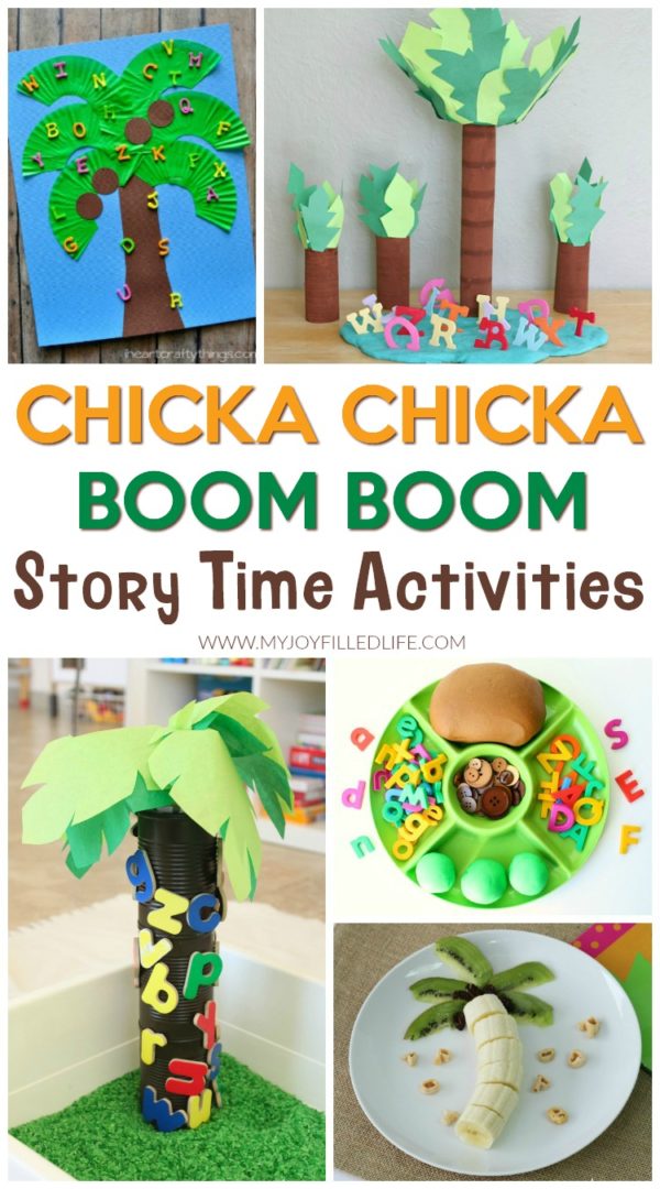 Chicka Chicka Boom Boom - Story Time Activities - My Joy-Filled Life