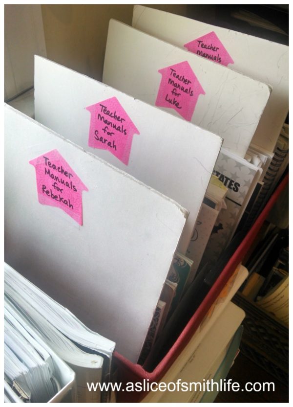 How I Organize Our Homeschool Books - My Joy-Filled Life