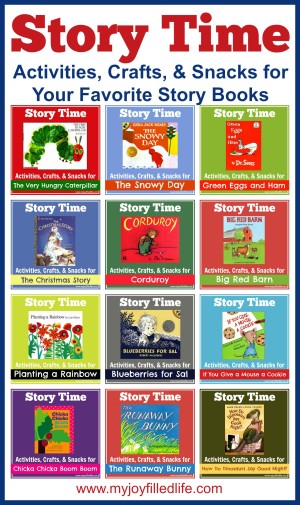 Story Time - Activities, Crafts, & Snacks for Your Favorite Story Books ...