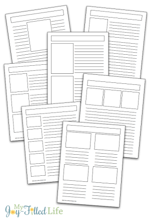 FREE Notebooking Pages - My Joy-Filled Life