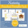 FREE Printable Nativity Preschool Pack - My Joy-Filled Life