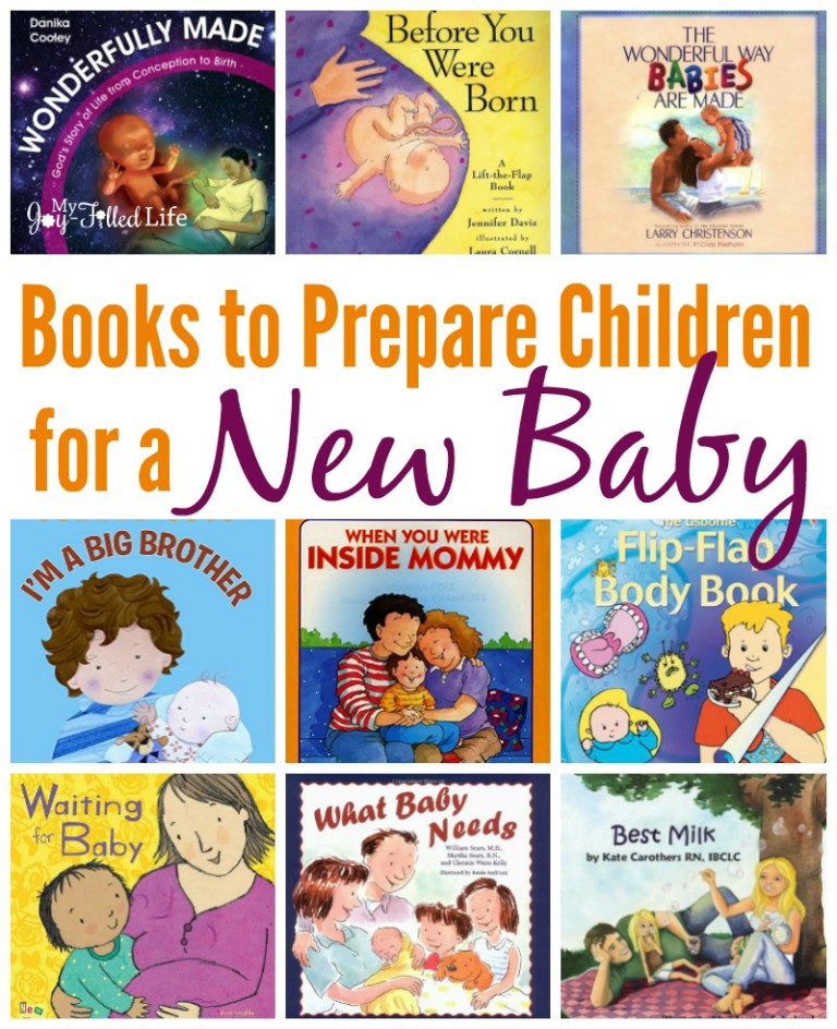 Books to Prepare Children for a New Baby - My Joy-Filled Life