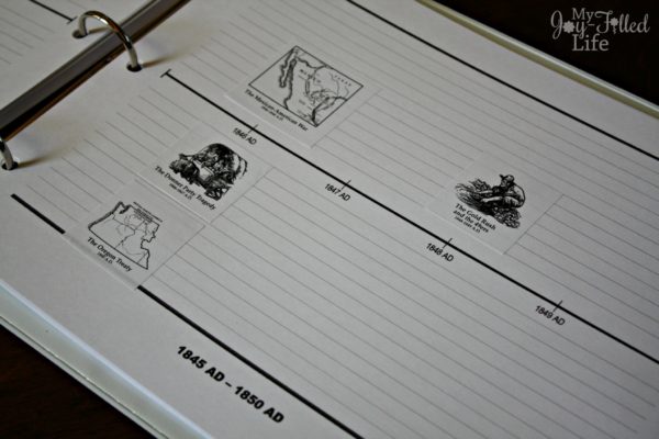 Printable Timeline Notebook - My Joy-Filled Life