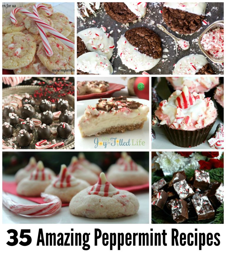 35 Amazing Peppermint Recipes - My Joy-Filled Life