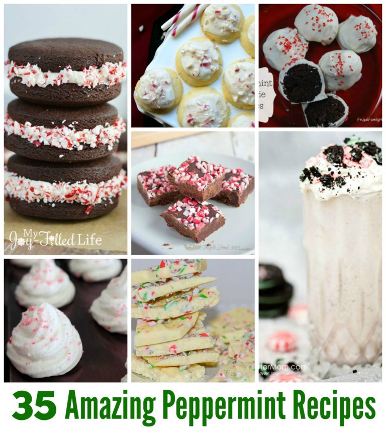 35 Amazing Peppermint Recipes - My Joy-Filled Life