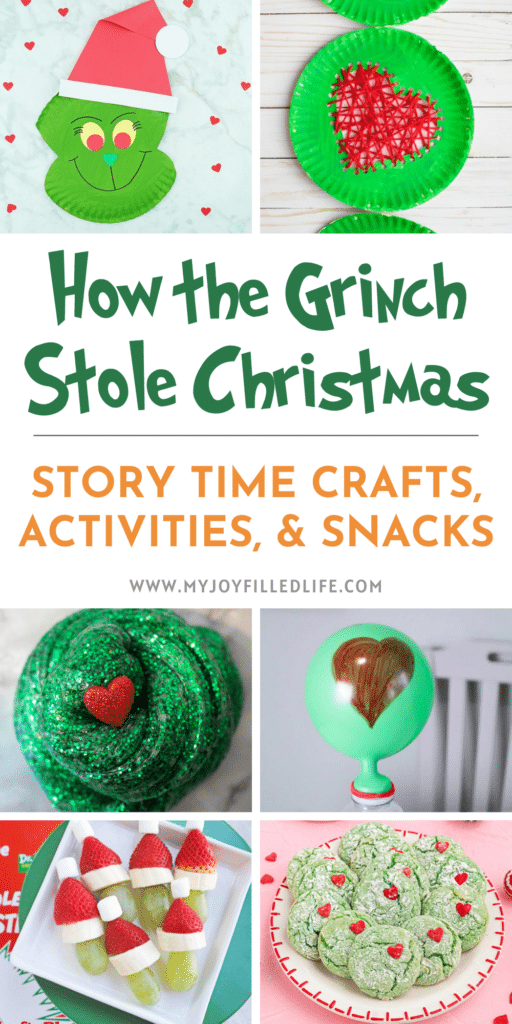 How the Grinch Stole Christmas - Story Time Activities - My Joy-Filled Life