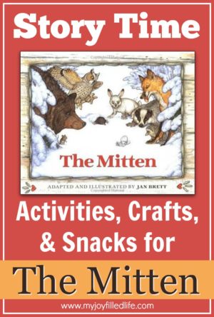 The Mitten - Story Time Activities - My Joy-Filled Life