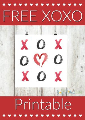 FREE XOXO Print - My Joy-Filled Life
