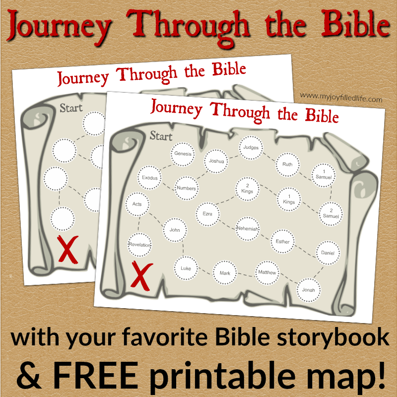 Journey Through the Bible with Your Kids w/ FREE Printable - My Joy ...