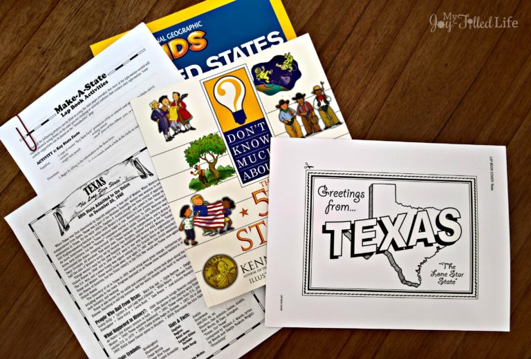 Learn About the 50 States in a Fun, Hands-on Way - My Joy-Filled Life
