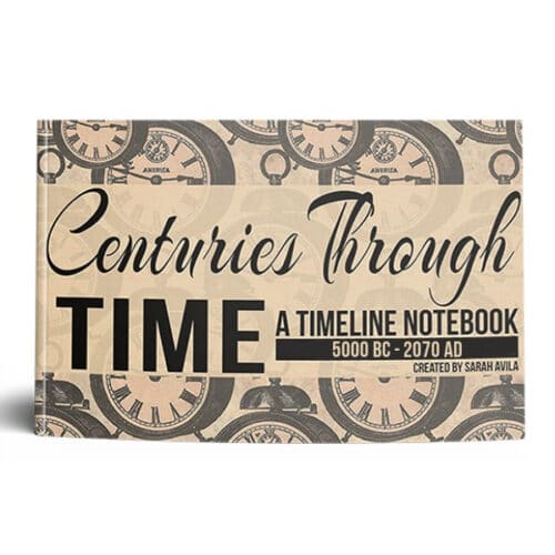 Centuries Through Time - Timeline Notebook - My Joy-Filled Life