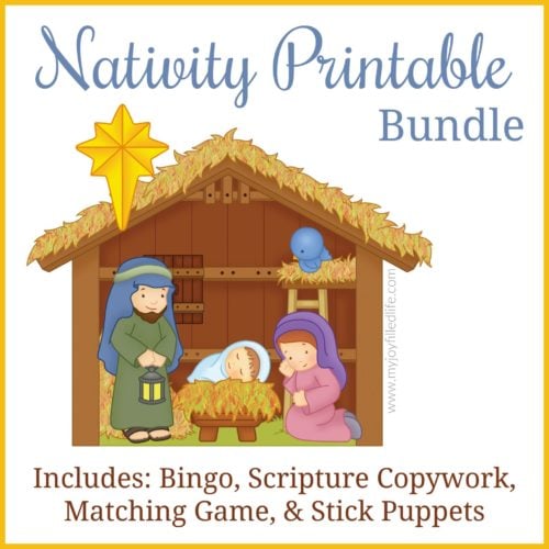 Nativity Bingo - My Joy-Filled Life