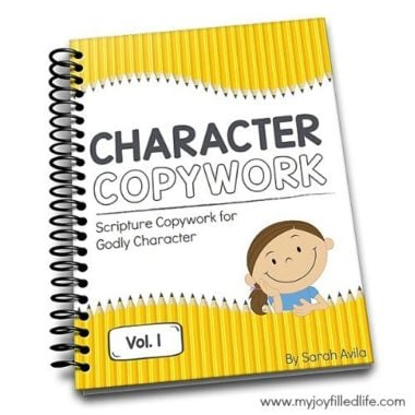 Character Copywork Vol. 1 - My Joy-Filled Life