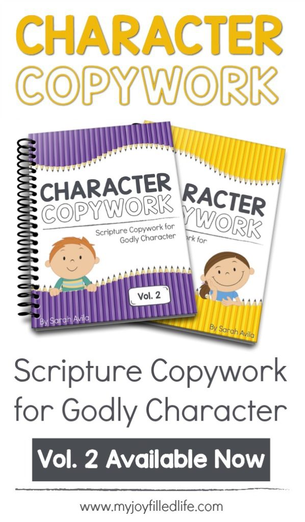 Character Copywork Vol. 2 - My Joy-Filled Life