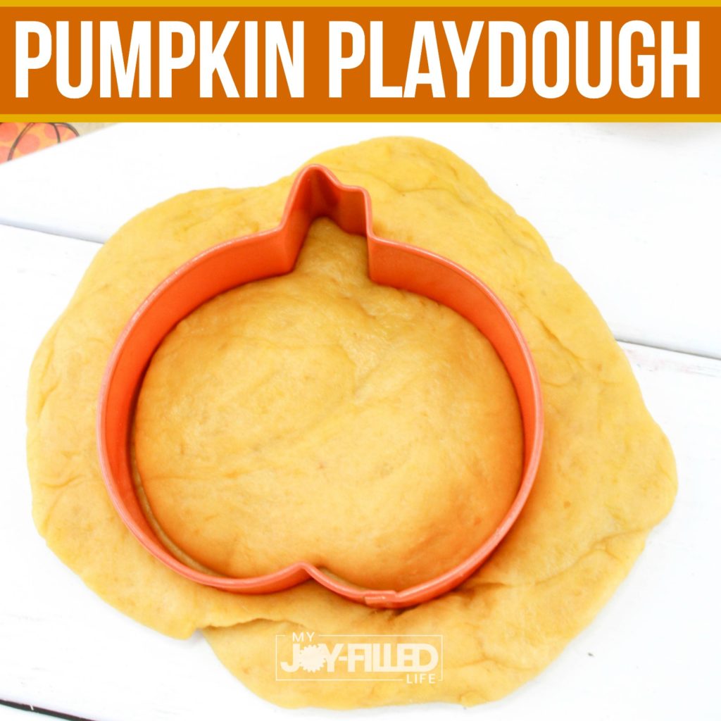 Pumpkin Playdough Square - My Joy-Filled Life