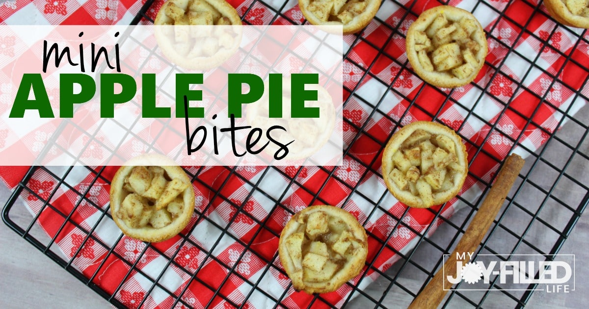 Mini Apple Pie Bites - My Joy-Filled Life