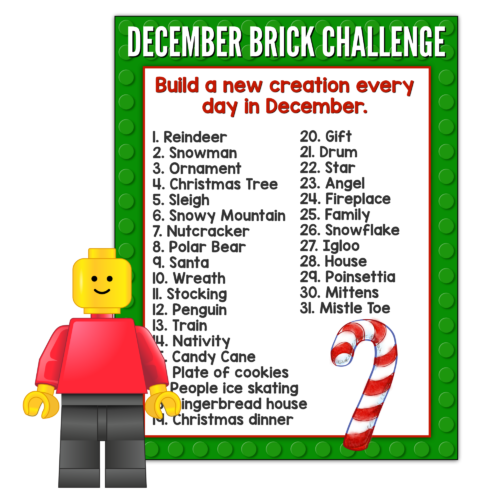 December Brick Challenge FREEBIE - My Joy-Filled Life