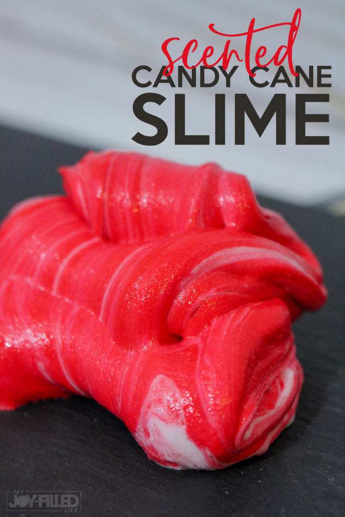 Scented Candy Cane Slime - My Joy-Filled Life