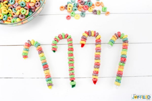 Fine Motor Candy Cane Craft - My Joy-Filled Life