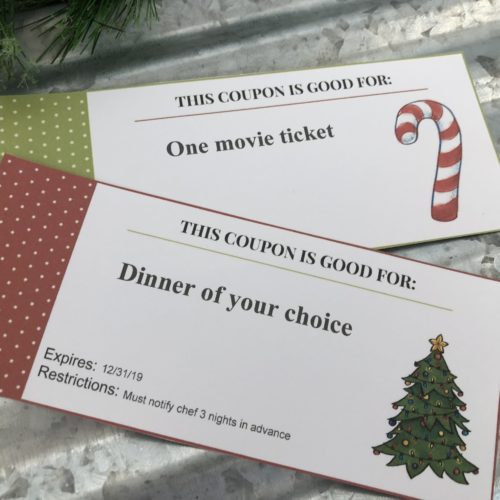 Editable Christmas Coupon Book - My Joy-Filled Life