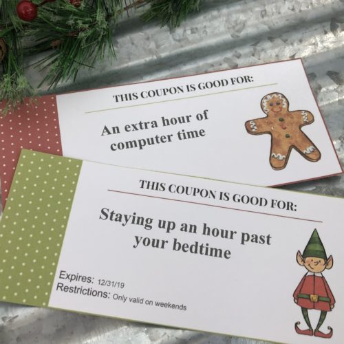 Editable Christmas Coupon Book - My Joy-Filled Life