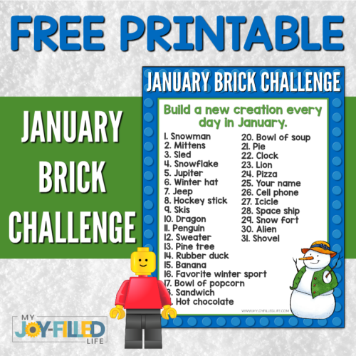 Brick Challenge Archives - My Joy-Filled Life