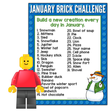 January Brick Challenge - My Joy-Filled Life