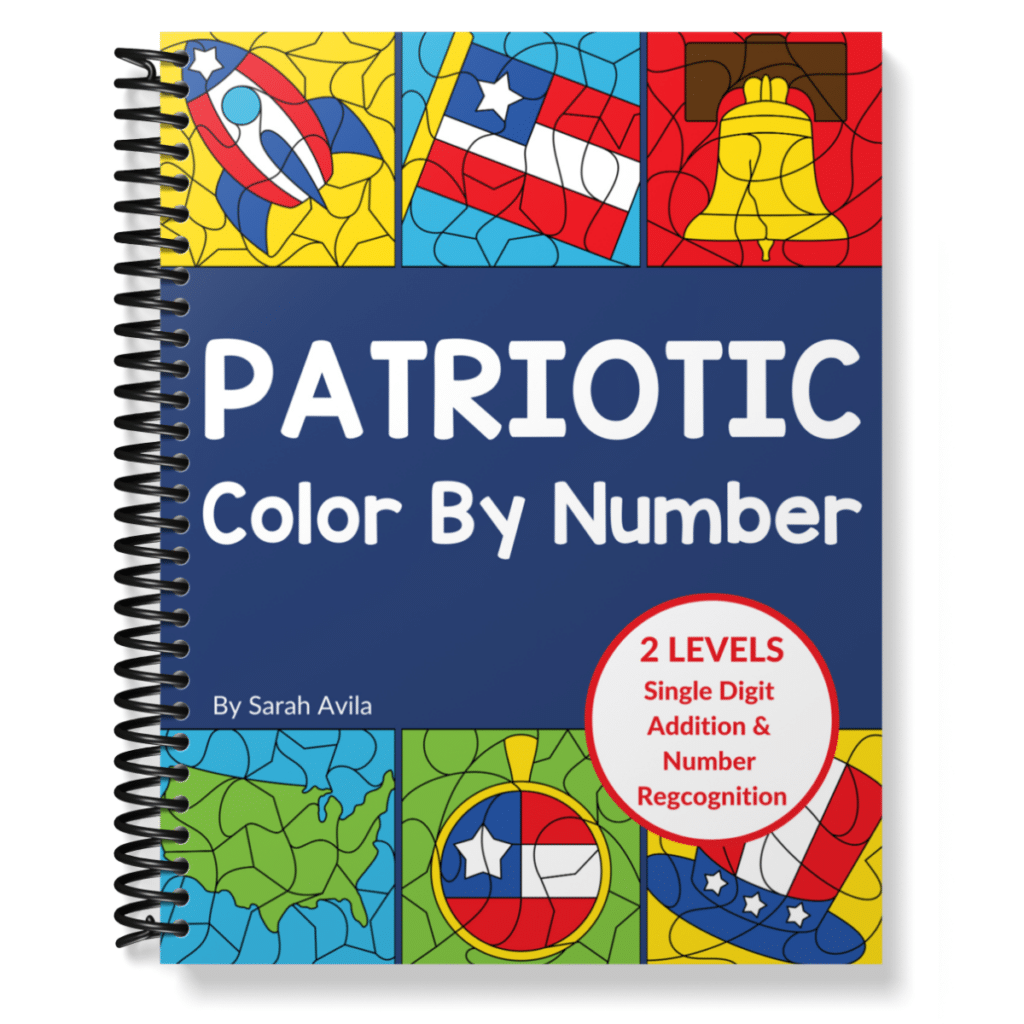 Patriotic Color By Number - My Joy-Filled Life