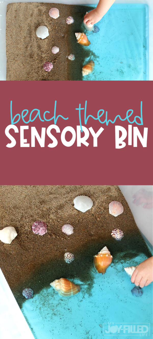 Beach Sensory Bin - My Joy-Filled Life
