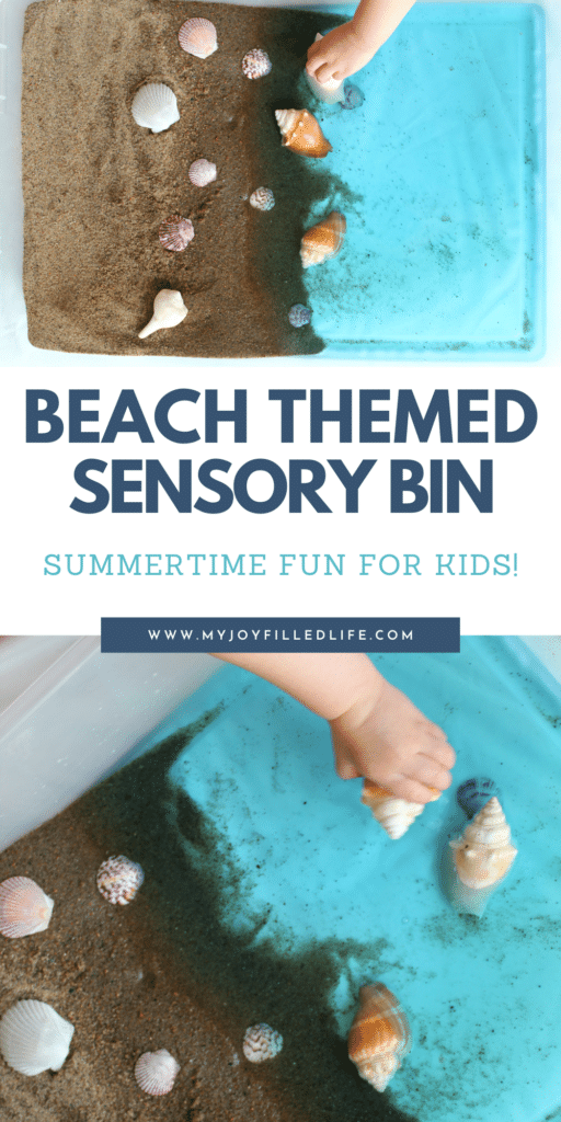 Beach Sensory Bin - My Joy-Filled Life