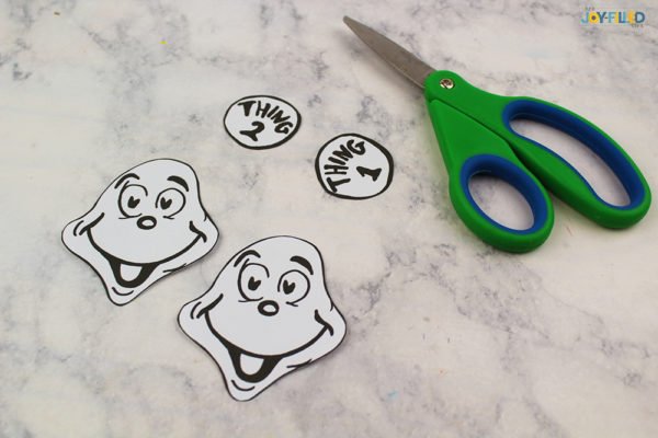 Easy-to-Make Dr. Seuss Thing 1 & Thing 2 Craft
