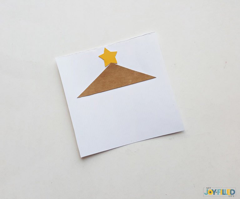 Easy Shape Nativity Craft for Kids - My Joy-Filled Life