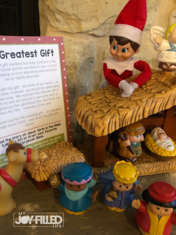 Christian Elf on the Shelf Ideas & Printables - My Joy-Filled Life