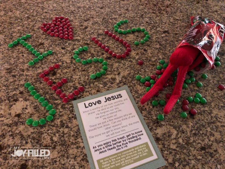 Christian Elf on the Shelf Ideas & Printables - My Joy-Filled Life