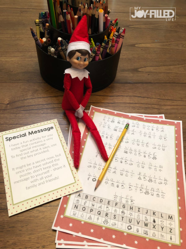 Christian Elf on the Shelf Ideas & Printables - My Joy-Filled Life