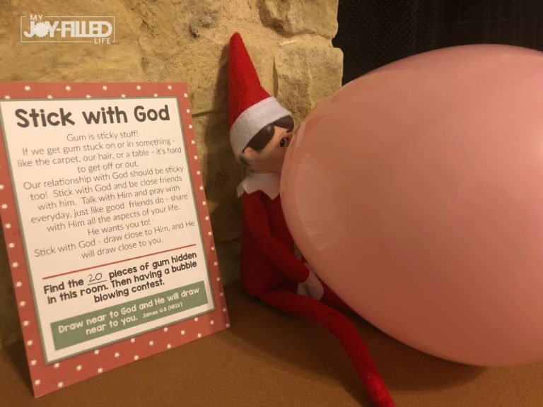 Christian Elf on the Shelf Ideas & Printables - My Joy-Filled Life