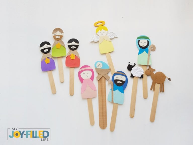 Nativity Story Puppet Craft - My Joy-Filled Life