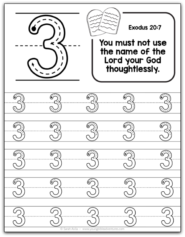 Bible Numbers Sales Page - My Joy-Filled Life