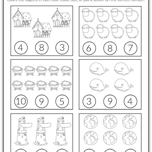 Learning Numbers with the Bible - My Joy-Filled Life