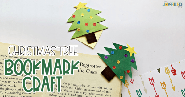 Christmas Tree Bookmarks - My Joy-Filled Life