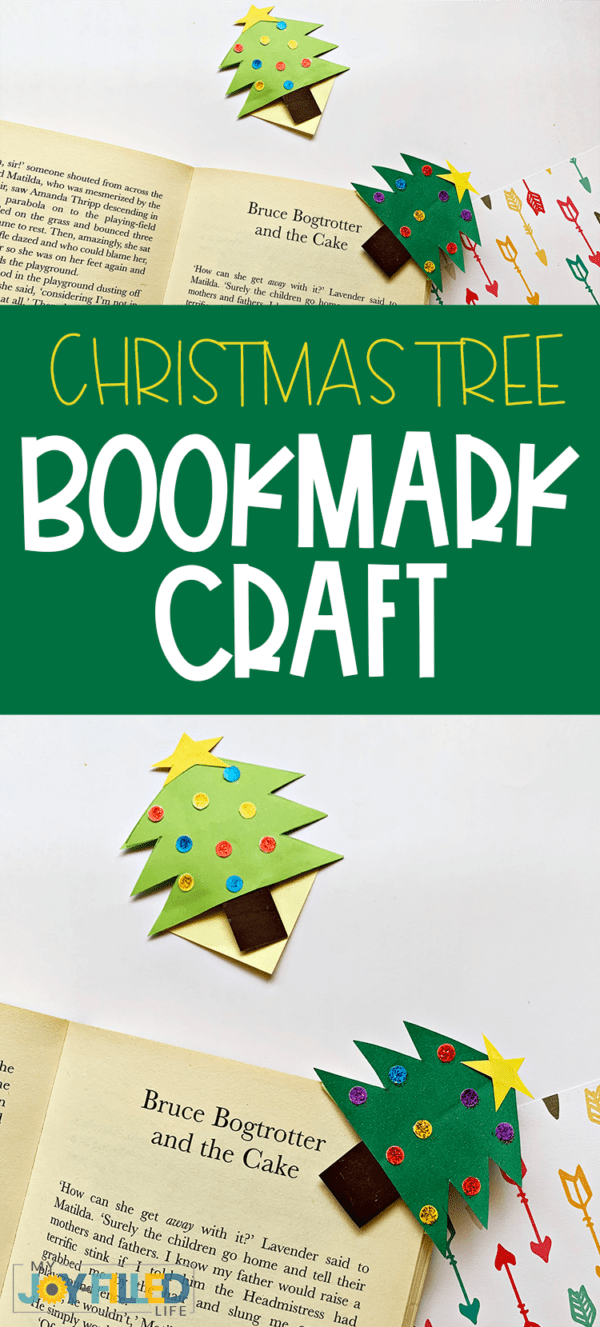 Christmas Tree Bookmarks - My Joy-Filled Life