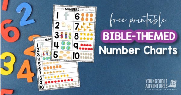 Learning Numbers with the Bible + FREE Printable Bible-Themed Number ...