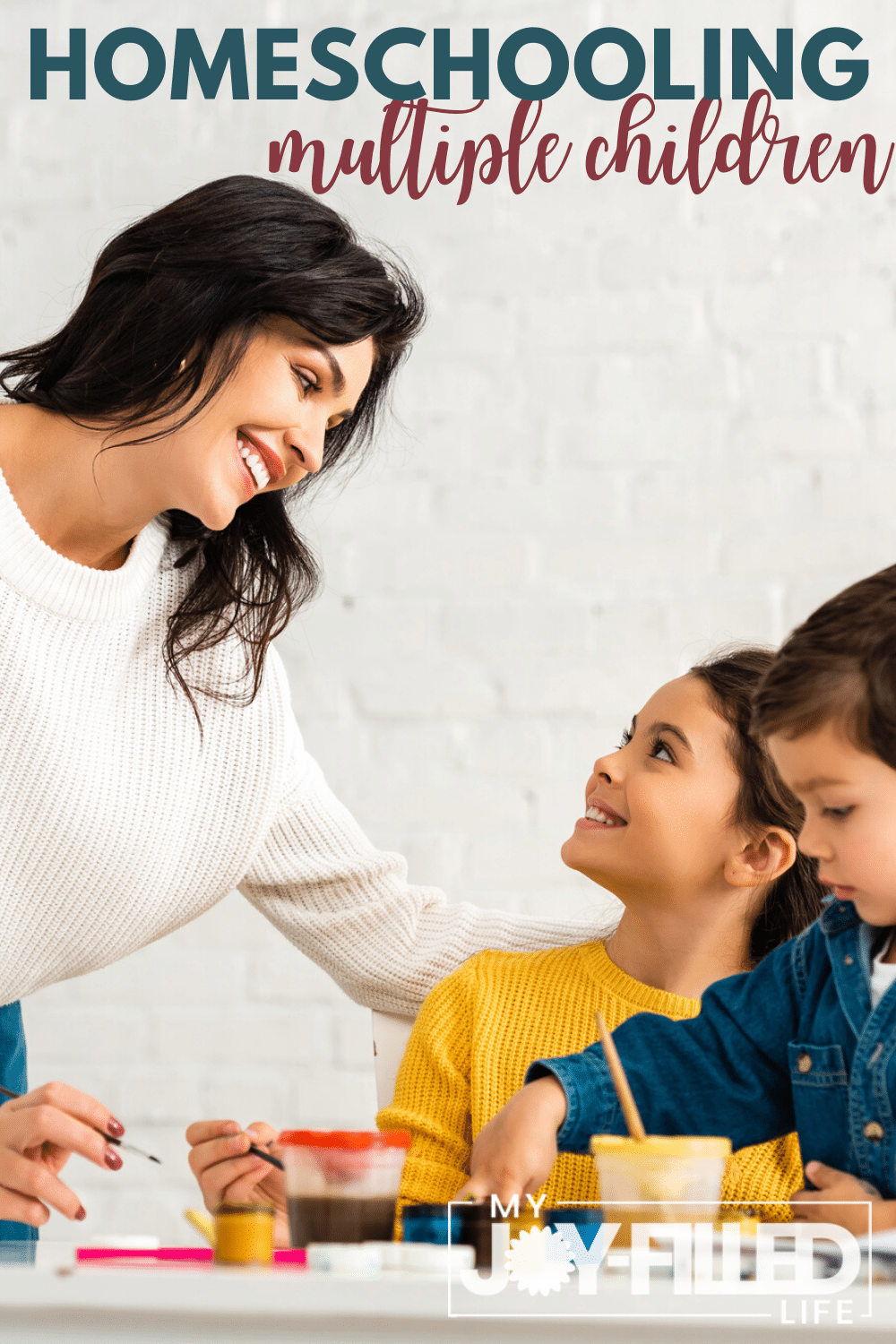 3 Tips for Homeschooling Multiple Children - My Joy-Filled Life